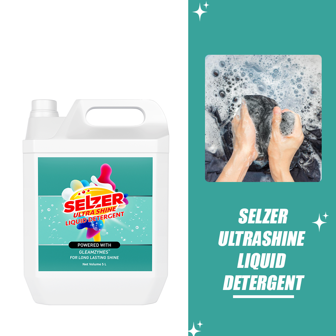 Liquid Detergent 5L - Best for Cloth Washing – Selzer Home Care Products
